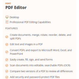 Malaysia Price Foxit PDF Editor Malaysia Buy Software